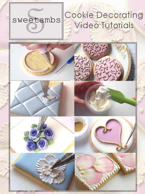 SweetAmbs Cookie Decorating Tutorials
